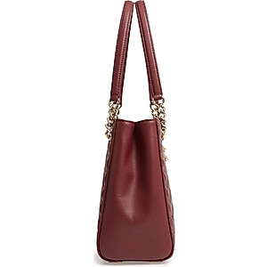 Kate Spade New York Reese Park Small Courtnee Smooth Leather Bag, Cherrywood…