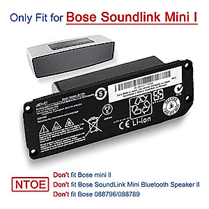 JOTACT 061384 Speaker Battery Compatible with Bose Soundlink Mini I one SoundLink Mini Bluetooth Speaker one Series SOUDLINK 061385 061386 063404 063287 (7.4V 17W/2230mAh 2-Cell)