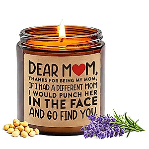 Gifts for Mom from Daughter,Son - - birthday gifts- Mothers Day Gifts for Step Mom,Mother in Law,Elderly Mom - Soy Wax Candles
