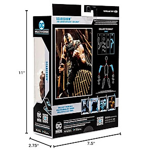 McFarlane Toys DC Multiverse Scarecrow (The Dark Knight Trilogy) 7in Build-A Figure