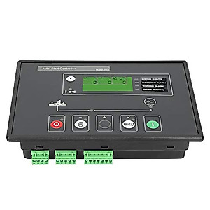 Generator Control Panel, DSE5110 Deep Sea Electronic Generator Controller Module Control Panel With 132 x 64 Pixel LCD Display, IP65 Protection Generator Sensing for Electronic Components
