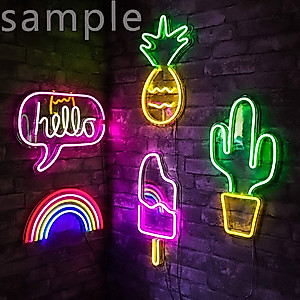 Prouten Neon Signs 19" Miller High Life Girl Neon Sign Acrylic Panel Beer Bar Pub Man Cave Business Glass Neon Lamp Light FE01