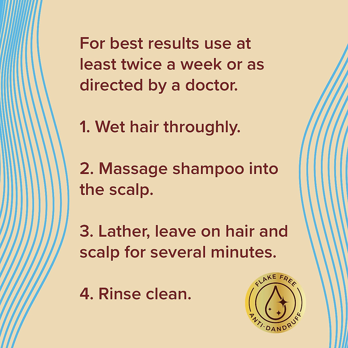 True+Real Salicylic Acid Anti-Dandruff Shampoo 3% Salicylic Acid, 4.4 Fl Oz