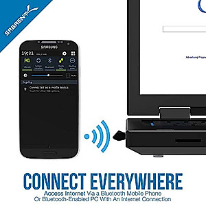 SABRENT USB Bluetooth 4.0 Micro Adapter for PC [v4.0 Class 2 with Low Energy Technology] (BT UB40)
