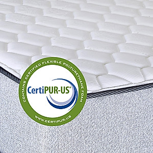 Mayton, 5-Inch Medium Firm High Density Foam Mattress, Comfortable Mattress for Cooler Sleep, Supportive & Pressure Relief, Full XL