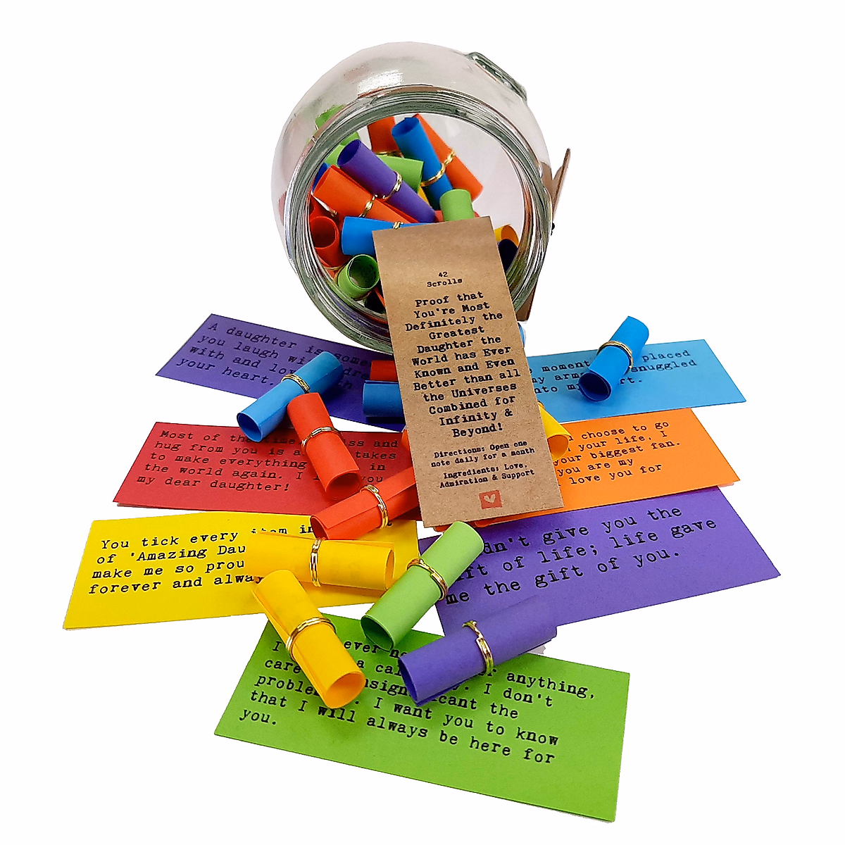 A Special Present for Daughter - Proof that You're Most Definitely the Greatest Daughter the World Has Ever Known and Even Better than all the Universes Combined for Infinity & Beyond