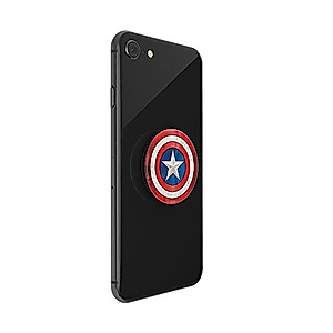 ​​​​PopSockets Phone Grip with Expanding Kickstand, PopSockets for Phone - Captain American Icon