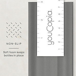 YouCopia SpiceLiner Spice Rack Drawer Organizer (Universal Fit 10’ Roll)