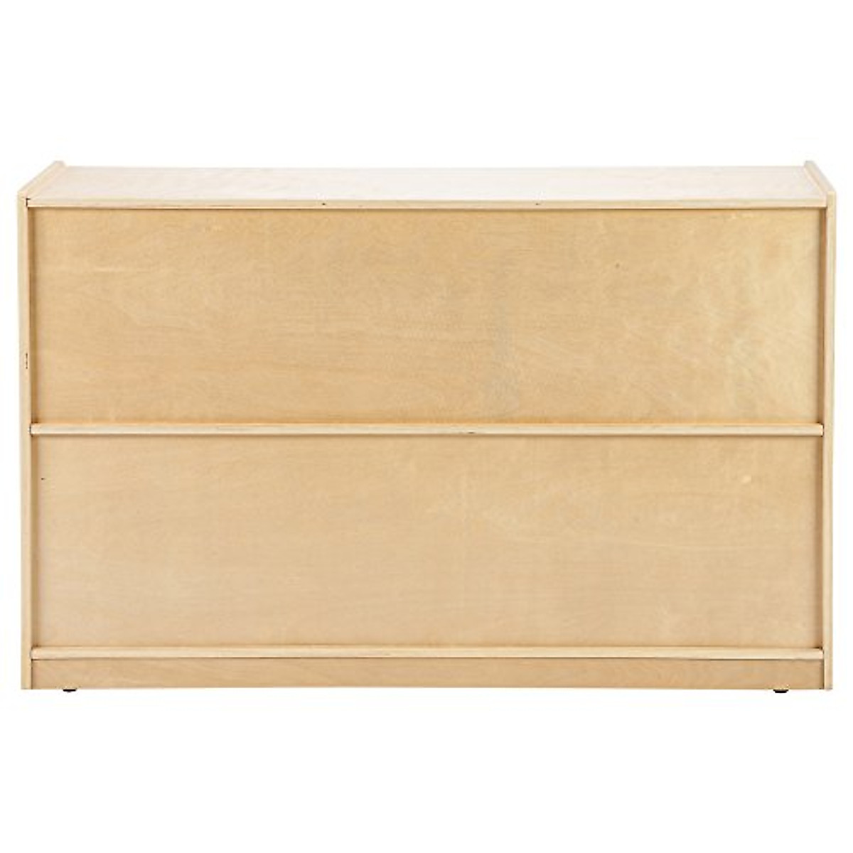 ECR4Kids 20 Cubby Mobile Tray Storage Cabinet, 4x5, Classroom Furniture, Natural