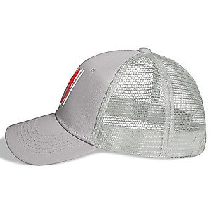 Baseball Cap Mesh Adjustable Electrician USA Flag Unisex Duck Tongue Hat Fits Travel Sunscreen Hat Outdoors