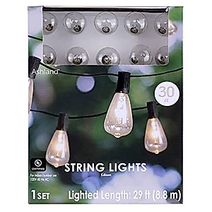 Ashland Michaels Bulk 6 Pack: 30ct. Clear Edison String Lights
