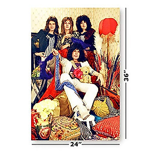 POSTER STOP ONLINE Queen - Music Poster (The Band) (Size 24" x 36")