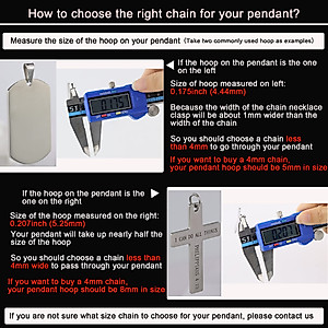 Square Rolo Chain Necklace 2mm 24inch Stainless Steel Box Chain Jewelry for Men & Women