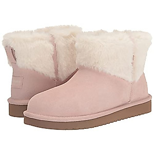 Koolaburra by UGG Women's Aubrei Mini Fashion Boot, Peach Whip, 12