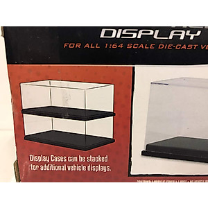 Acrylic Display Show Case with Plastic Base for 1/64 Scale Model Cars by Greenlight 55025