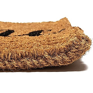 Juvale Natural Coir Doormat, Welcome Mats for Front Door, Outdoor Entry (16x29 in)