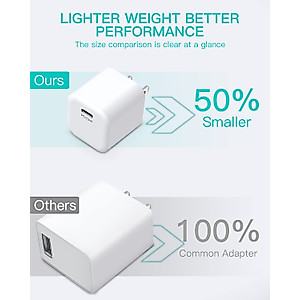 Nano Pro Wireless Charger 15W Max Fast Wireless Charging Pad Compatible with iPhone 14 13/12/ Mini Pro Pro max and Wireless-Charger AirPods Series,with Included Wall Charger and Cable