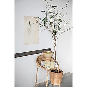 Bloomingville Square Natural Jute Crocheted Pot Holder, 8" Sqaure