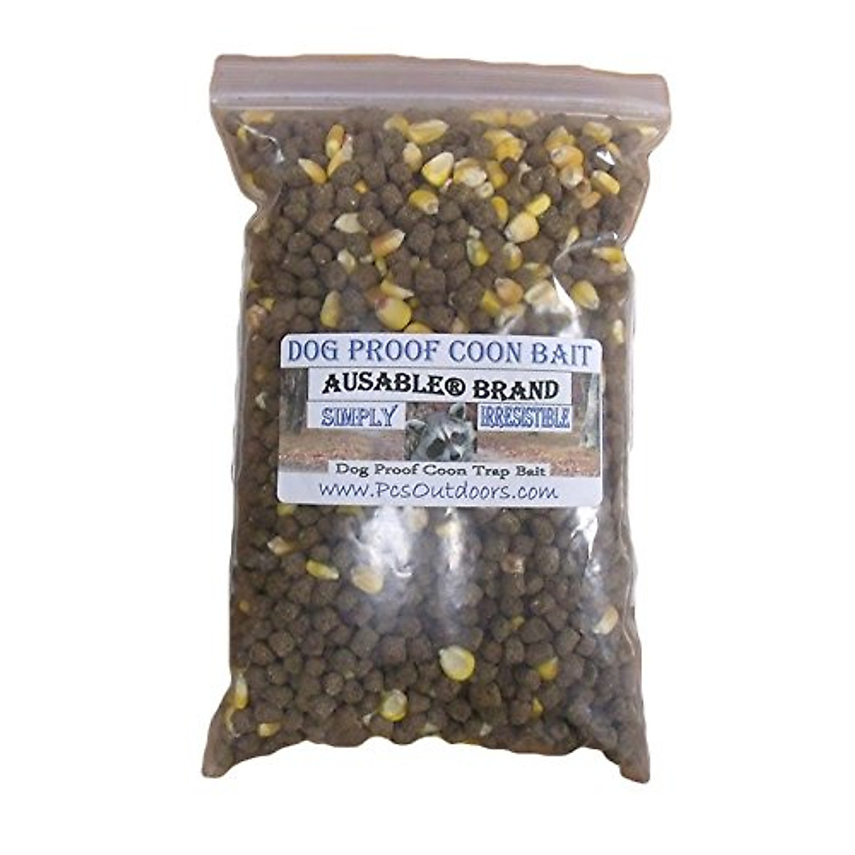 AuSable Brand Dog Proof Trap Coon Bait 1 lb Bag