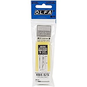 OLFA 9167US KB4-S/5 Precision Art Blade, 5-Pack