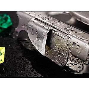 Kitchen Stainless Steel Military Style Multi-Function Manual Can Opener for Can Beer