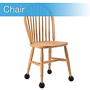 HiBallBall 4 Pack Precut Tennis Balls for Walkers, Tennis Balls for Chairs, Heavy Duty Long Lasting Walker Accessories, Ski Glides & Pads (Black)