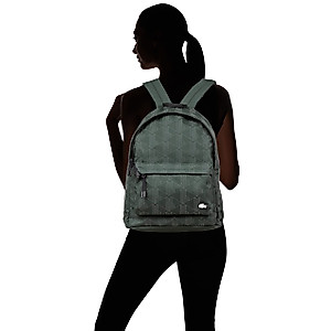 Lacoste Signature Print Backpack, Sinople Monogramme