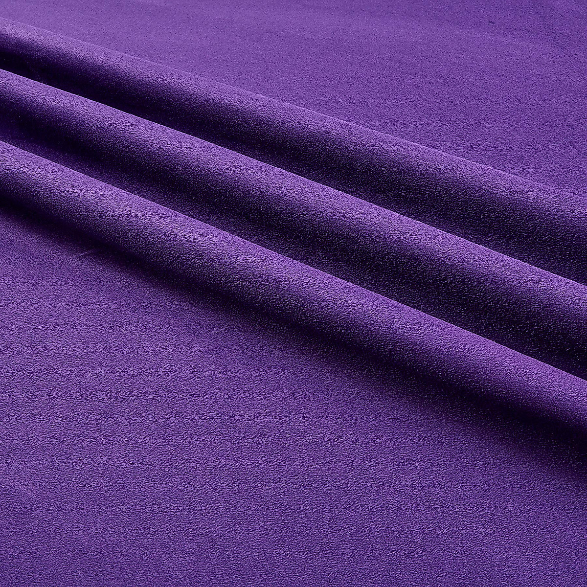 J. Allen Fabrics Grand Slam Suede, Purple Yard