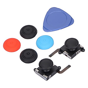 Disassembly Kit for Switch, 21in 1 Disassembly Repair Tool Kit Joystick Screwdriver Press Stick Pick Brush Clip Suction Cup Silicone Keycap Screw Box Set for Switch Handle
