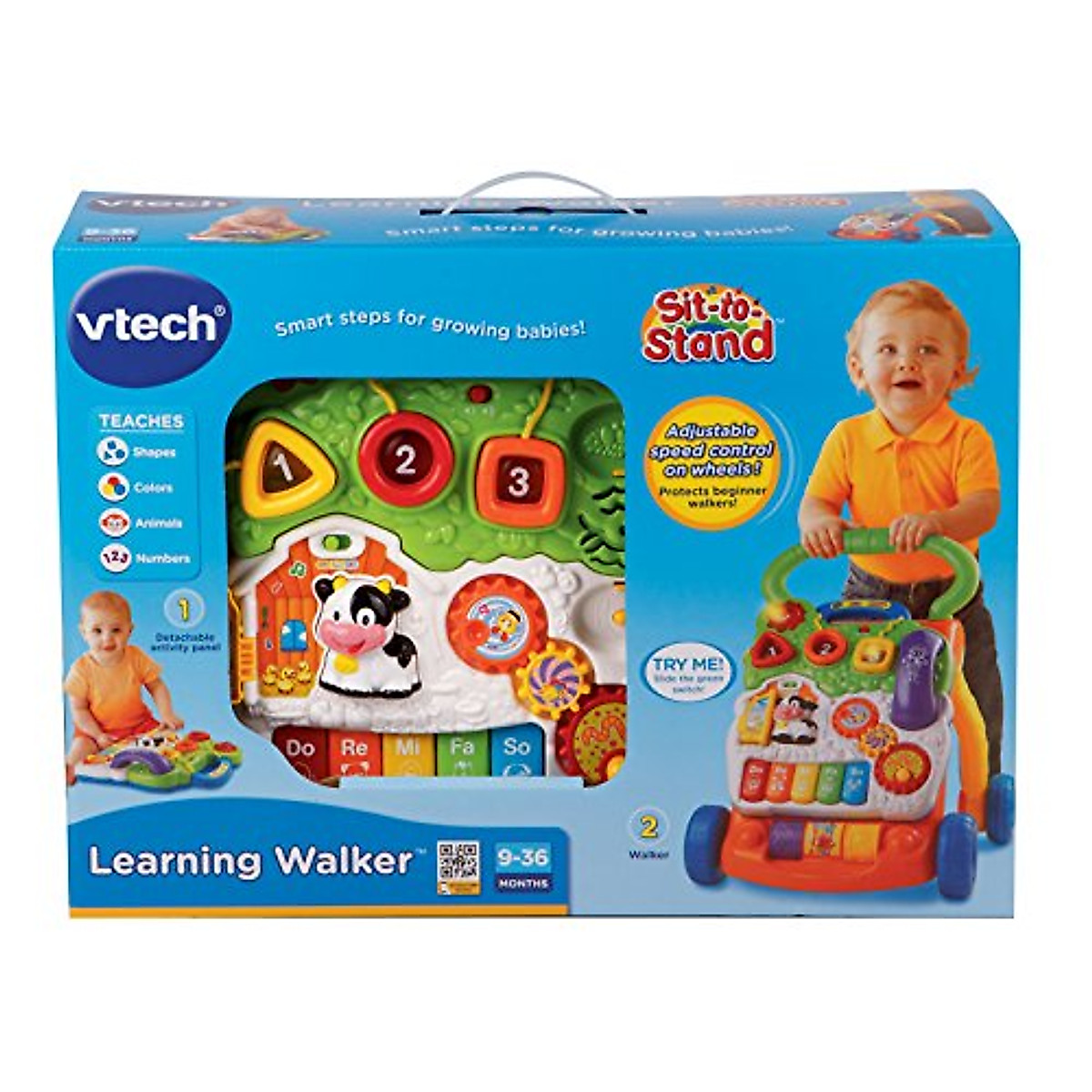 VTech Sit-to-Stand Learning Walker , Orange