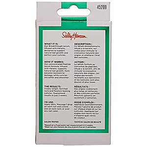 Sally Hansen Nailgrowth Miracle®, Nail Strengthener, Nail Protectant, Nail Serum, Includes Biotin and Peptides