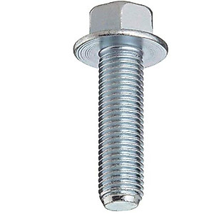 (1) M10-1.25 x 20 or M10x20 10mm x 20mm Fine Thread Flange Bolt Hex JIS