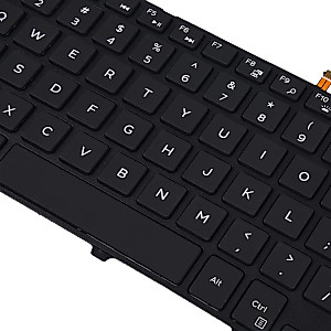 Keyboard Replacement for Dell inspiron 15 3000 5000 3541 3542 3543 3551 3552 3558 3593 5542 5545 5547 5755 5551 5558 5552 5758 5759 5559, inspiron 17 5000 5748 5749 5755 5758 5759 Laptop with Backlit