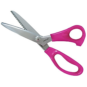 Havel's Sew Creative 9-Inch Pinking Shears-Pink Comfort Grips