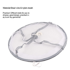 ZLXHDL Sweater Drying Rack, Flat Folding Herb Drying Rack Mesh Clothes Hanging Dryer Single-Layer Sweater Drying Rack for Heavy Sweaters Knitting Shirt Underwear Socks