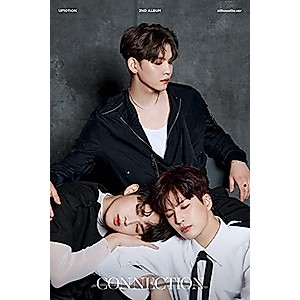 UP10TION Connection 2nd Album Silhouette Version CD+1p Folding Poster On Pack+80p Booklet+1p Sticket+1p Bookmark+2p Selfie PhotoCard+Tracking Kpop Sealed