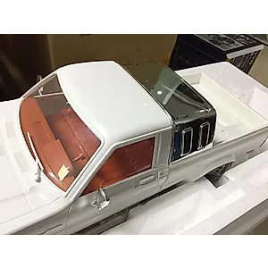 wheelfun HG 1/10 4WD RC Pickup Truck 4X4 Rally Car Racing Crawler KIT Model Chassis Gearbox White