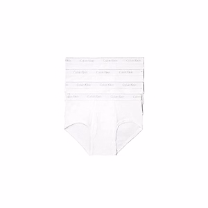 Calvin Klein Men's Cotton Classics 4-Pack Brief, 4 White, XL