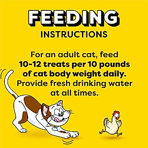 TEMPTATIONS Meaty Bites, Soft and Savory Cat Treats, Chicken Flavor, 4.12 oz. Pouch