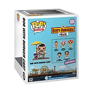 Funko Pop! Deluxe: Bob's Burgers - Bob with Burger Cart, Amazon Exclusive