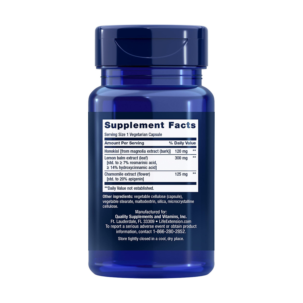 Life Extension Herbal Sleep PM – Natural Sleep Supplement without Melatonin - with Lemon Balm, Honokiol & Chamomile Extracts for Healthy Sleep - Non-GMO, Gluten-Free - 30 Vegetarian Capsules