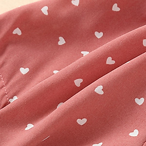 Tepuce 2T Girls Clothes Summer Baby Strap Sleeveless One Piece Halter Romper Casual Jumpsuit, Pink Heart 2-3T/100cm