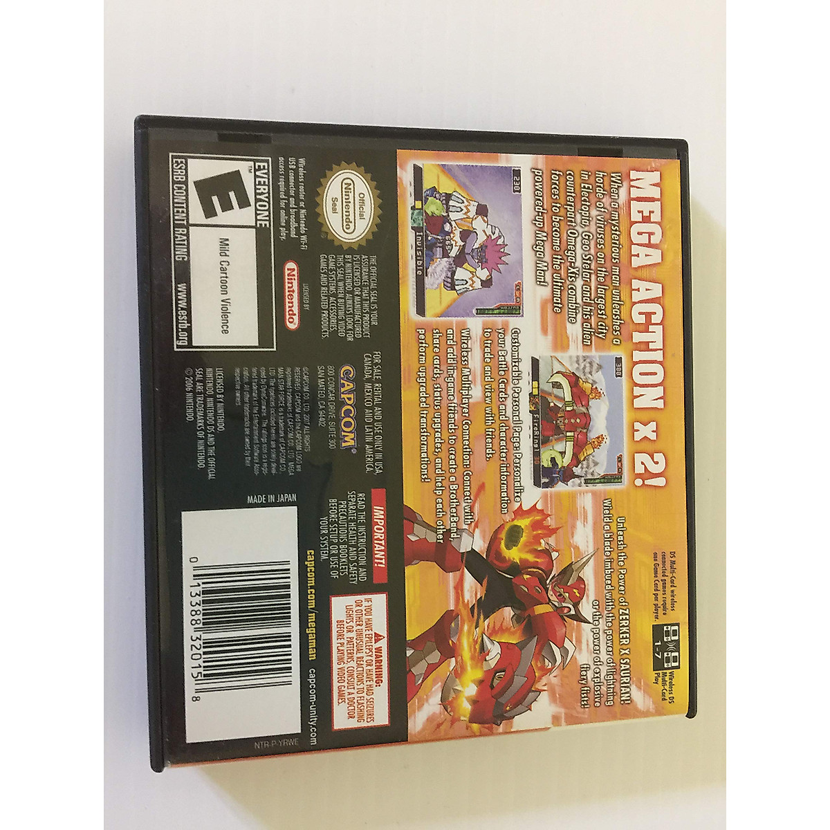 Mega Man Star Force 2 Zerker X Saurian - Nintendo DS