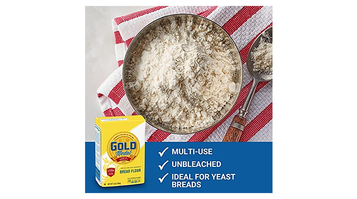 Gold Medal Unbleached Bread Flour - Premium High-Protein Baking Flour