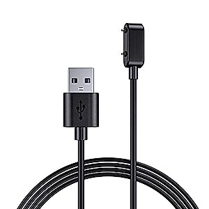 TiMOVO Charger Compatible with Huawei Band 6/Honor Band 6/Honor Watch ES/Huawei Watch Fit/Huawei 4X Smartwatch, Magnetic USB Charging Cable 3.3ft, Replacement Charging Cable Cord - Black