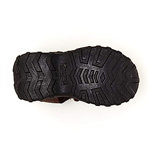 Simple Joys by Carter's Boy's Rowan Beach Sandal, Brown, 4 Toddler