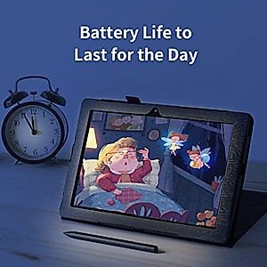 Standalone Drawing Tablet, 10 Inch Drawing Tablet with Screen No Computer Needed, Android 12 Pen Display 4GB/64GB