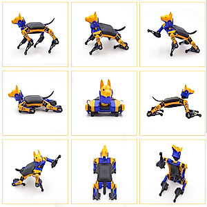 Bittle Robot Dog Kit(Construction) | Coding Smart Robot Pet, Quadruped Robot Kit for STEM & Robotics Education | Programmable Open Source, App Control IoT Robot for Engineers, Geeks, & Students