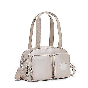 Kipling womens Women's Cool Defea Shoulder Bag, Metallic Glow, 13 L x 8.75 H 5 D US