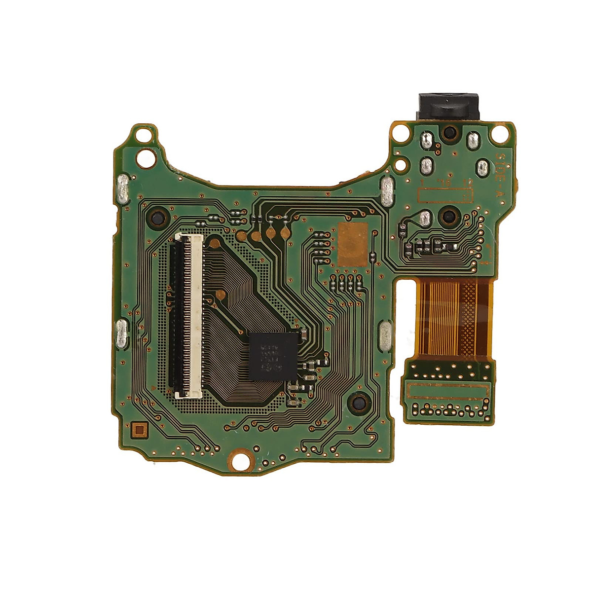 Game Cartridge Card Slot, Replacement Reader Tray, with Game Card Slot and 3.5 MM Headphone Jack, Precise Interface, PCBA Material, Game Cartridge Socket Board for Switch